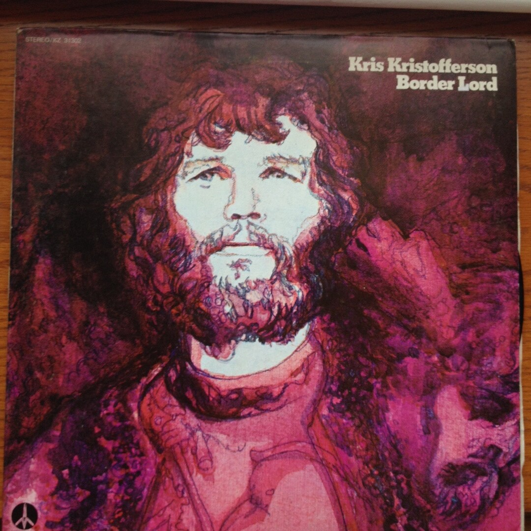Kris Kristofferson Vinyl Record- "border Lord" Vinyl Album, Kris ...