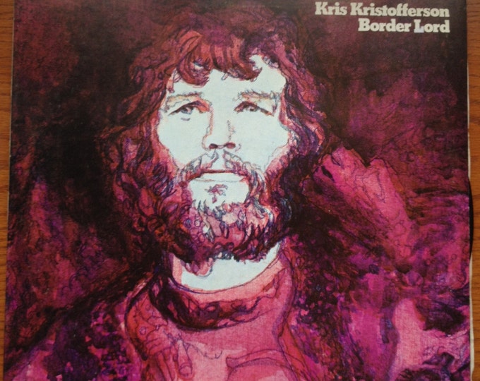 Kris Kristofferson Vinyl Record- "border Lord" Vinyl Album, Kris ...