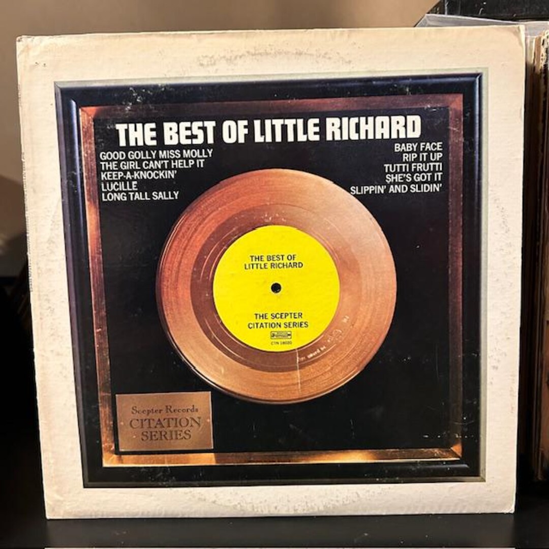 Little Richard-"best of Little Richard" Vintage Vinyl Record Album - Etsy
