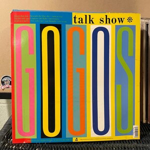 The Go Go's -"talk Show" Vintage Vinyl Record Album. "head Over Heels ...