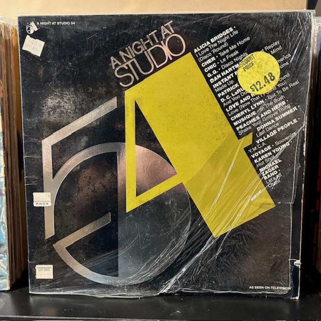 Various-"a Night at Studio 54" Vintage Double Record Album - Etsy