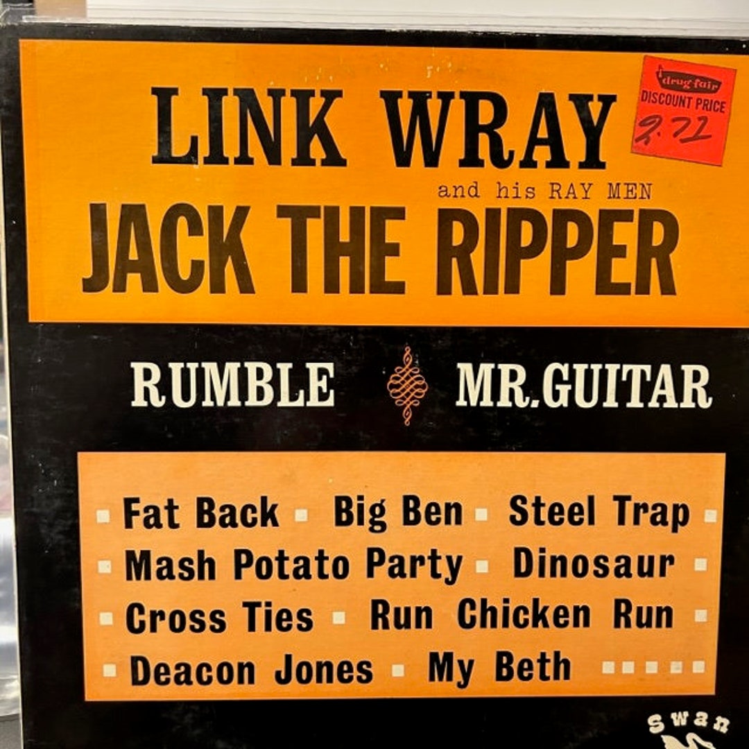 Link Wray and His Ray Menjack the Ripper Vintage Vinyl Record Album - Etsy