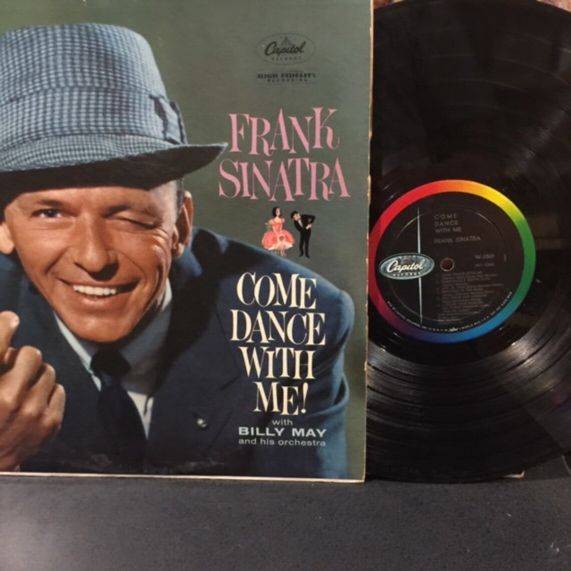 Frank Sinatra come Dance With Me Vintage Vinyl - Etsy
