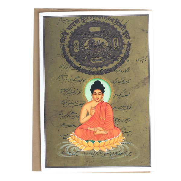 Buddha Greeting Card - Etsy