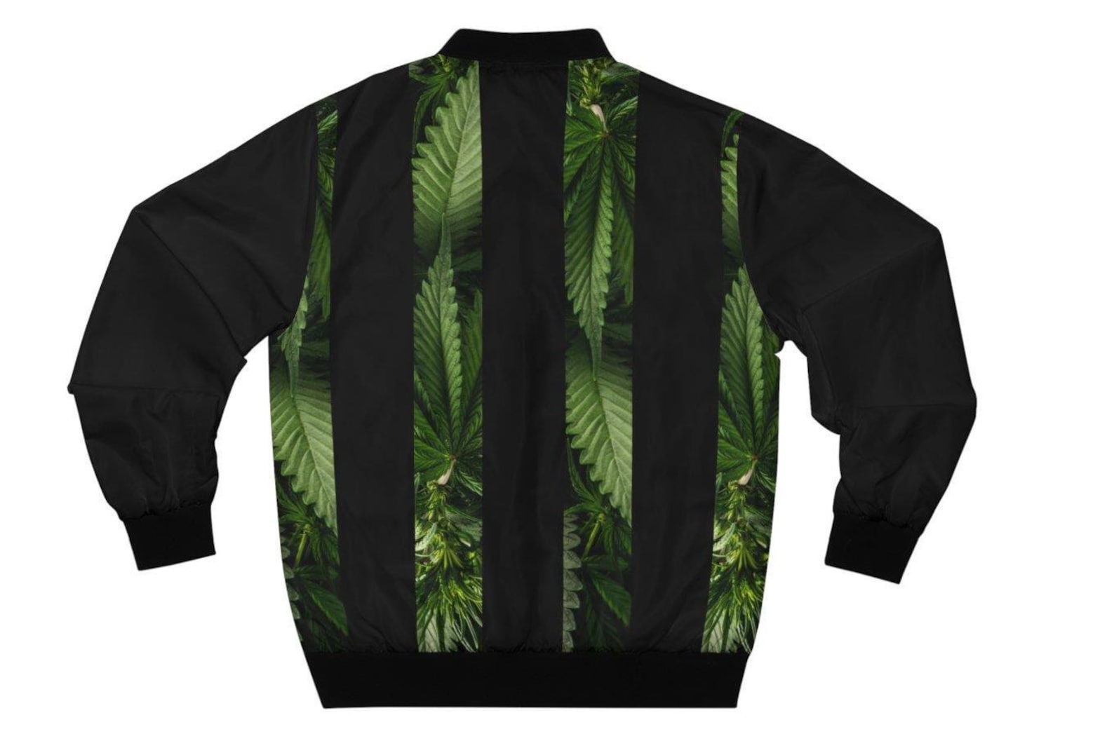 Cannabis Jacket Bella Foglia Di Cannabis Bomber Jacket - Etsy