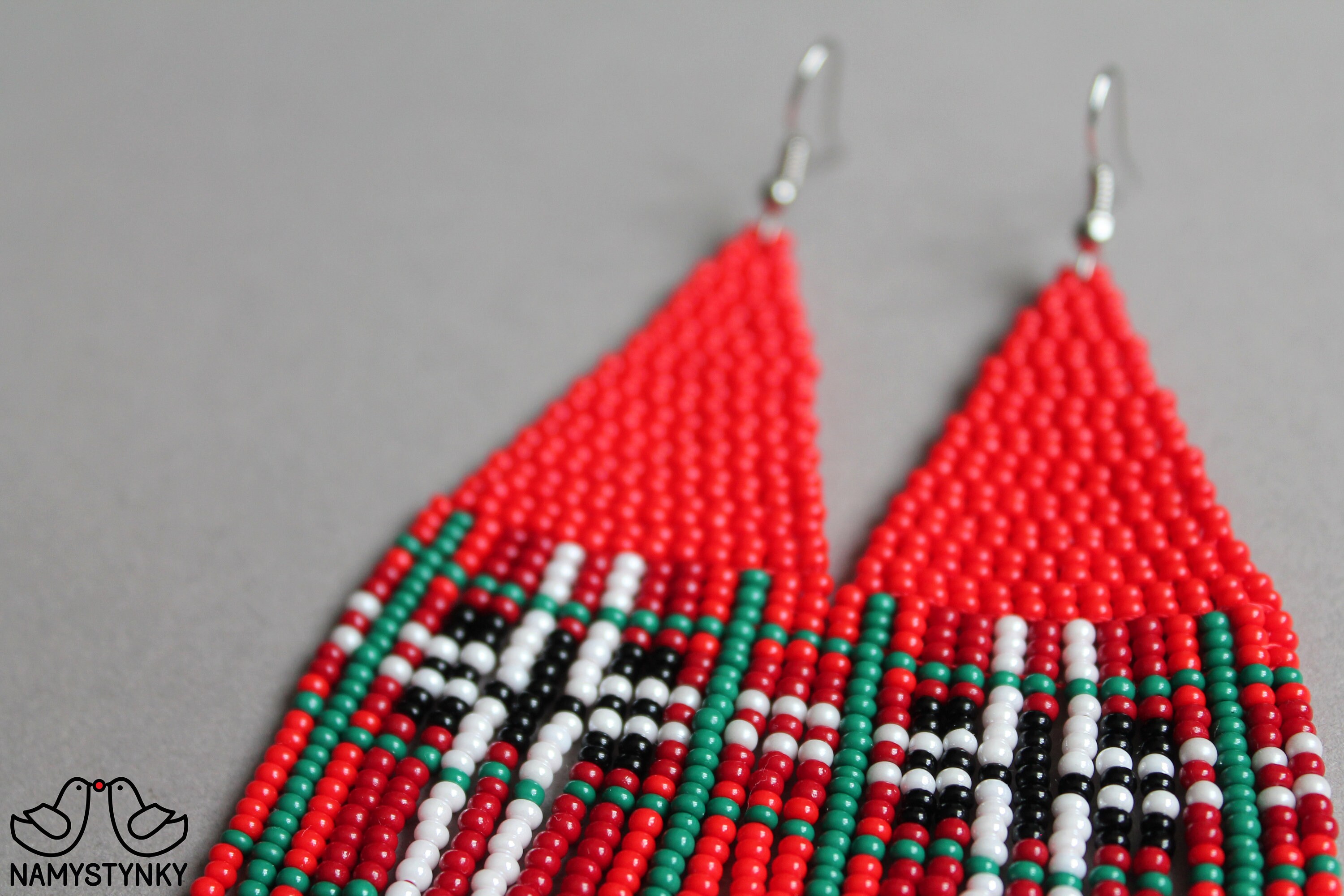 Scottish Red Earrings Red Tartan Earrings Classic Tartan - Etsy Canada
