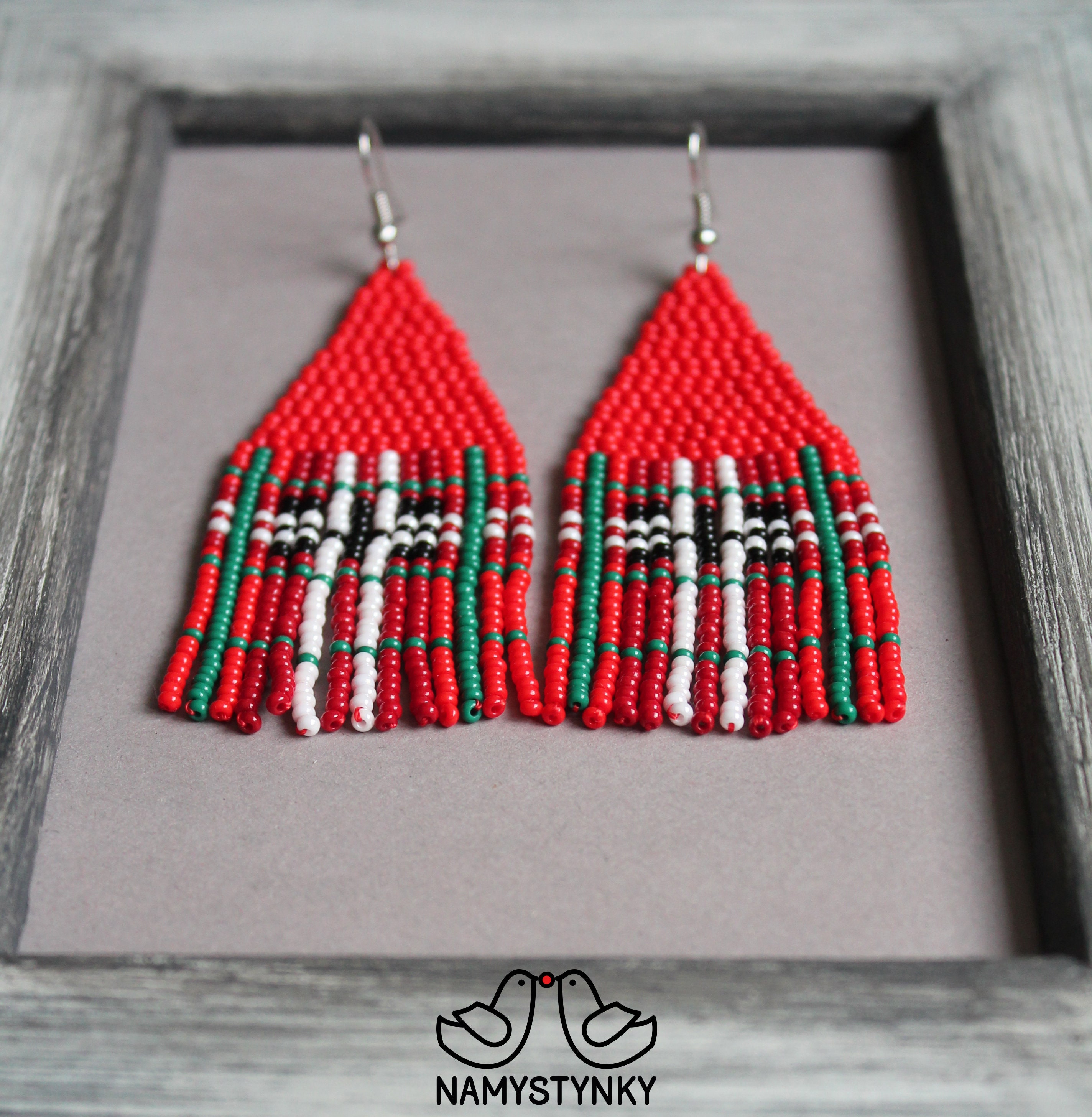 Scottish Red Earrings Red Tartan Earrings Classic Tartan - Etsy Canada