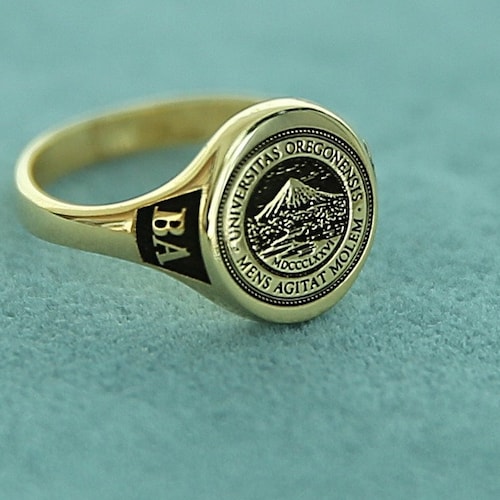 Silver925 Custom High School Class Ring Graduation Ring - Etsy