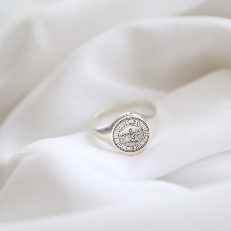 Custom College Class Ringschool Ringsignet Ringgraduation - Etsy