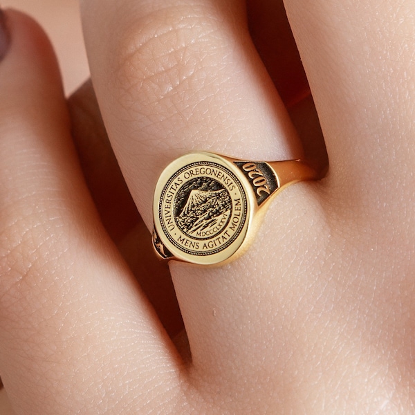 Signet Class Rings - Etsy