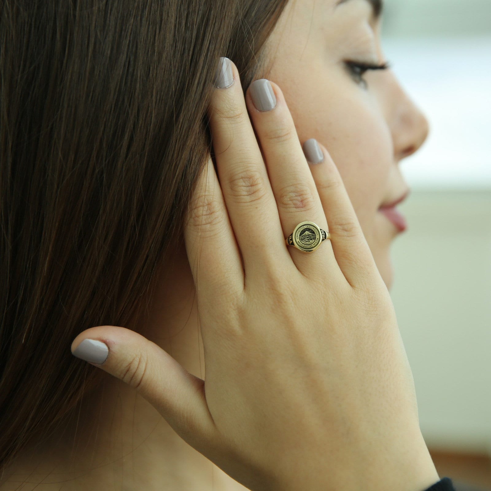 Custom College Class Ringschool Ringsignet Ringgraduation - Etsy