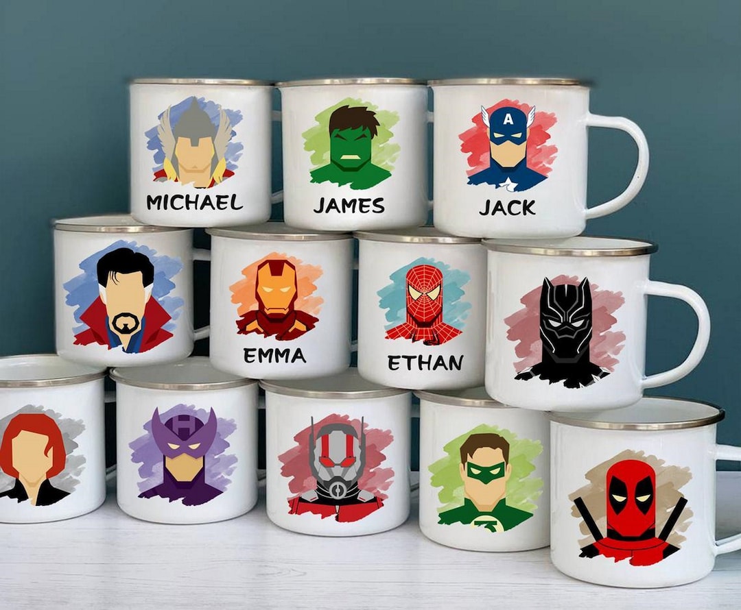 Personalized Superhero Cups Personalized Kids Cup Toddler Cup|kids ...