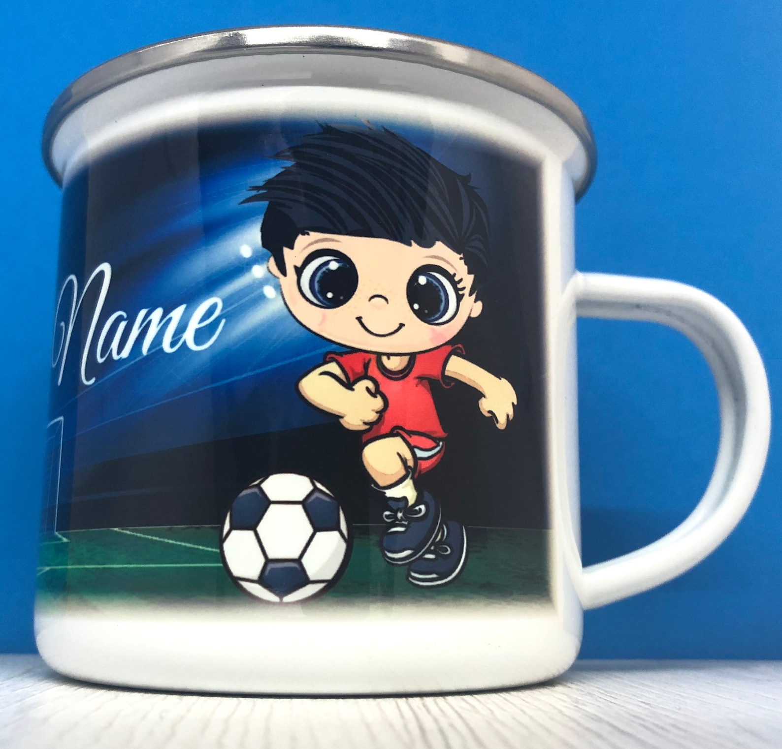 Football, Soccer Themed|retro Mug|personalized Kids Cups |toddler Cup ...