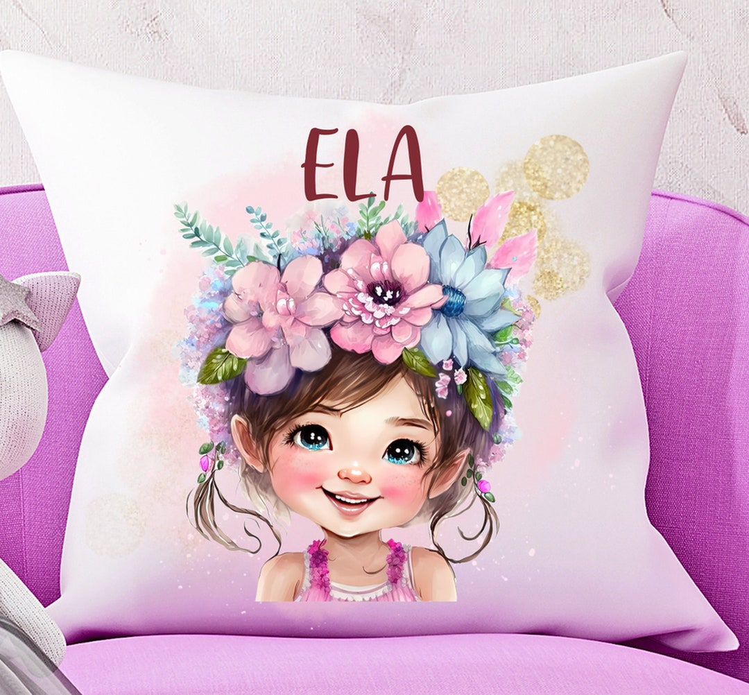Personalized Cute Kids.|personalized Kids Pillow |toddler Pillow|kids ...