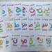 Arabic Alphabet Flash Cards for Kids – Colorful Arabic Letters Learning ...