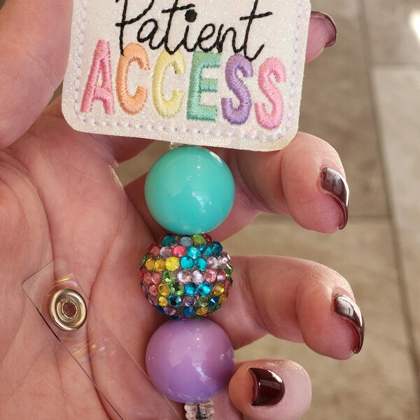Patient Access Badge Reel - Etsy