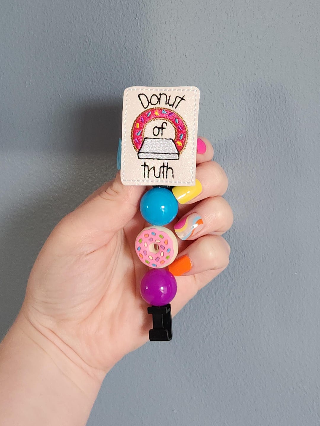 Donut of Truth MRI Safe Retractable Badge Reel, Gifts for Radiology ...