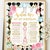 Alice in Wonderland Girl Birthday Milestone Board, Pink Color Scheme ...