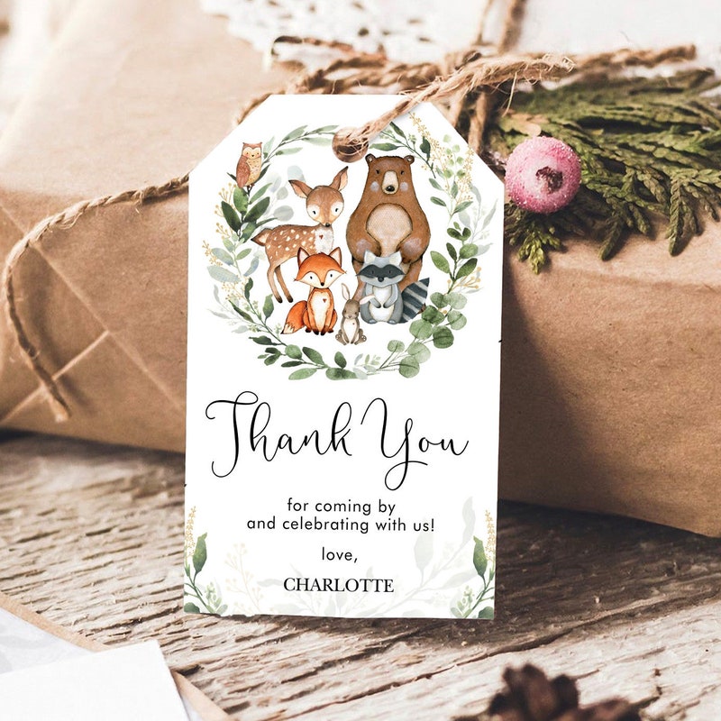 Woodland Gift Tags - 60+ Gift Ideas for 2026