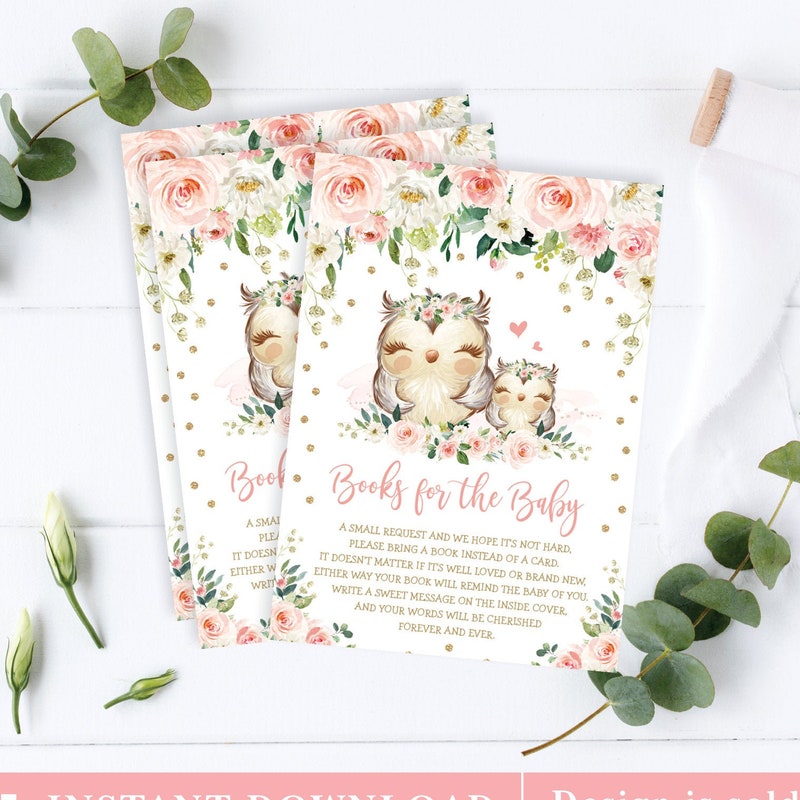 Girl Owl Baby Shower - Etsy