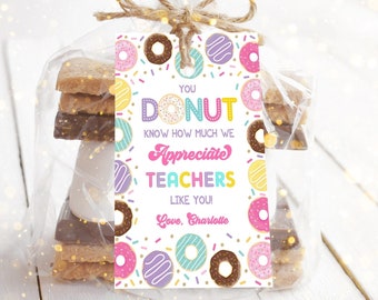 INSTANT DOWNLOAD | You Donut Know How Much We Appreciate You Sign ...