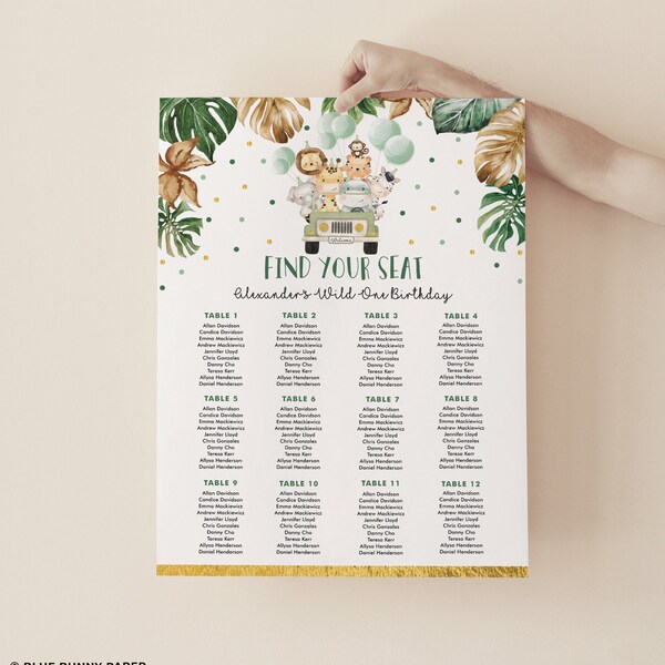 Seating Chart - Etsy