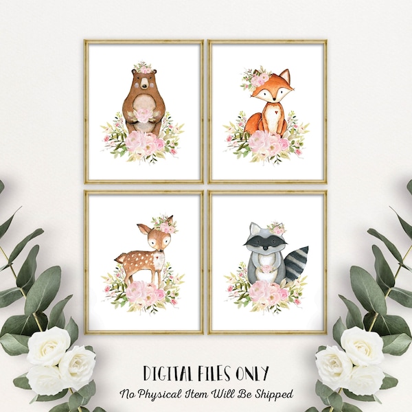 Forest Nursery Decor - Etsy