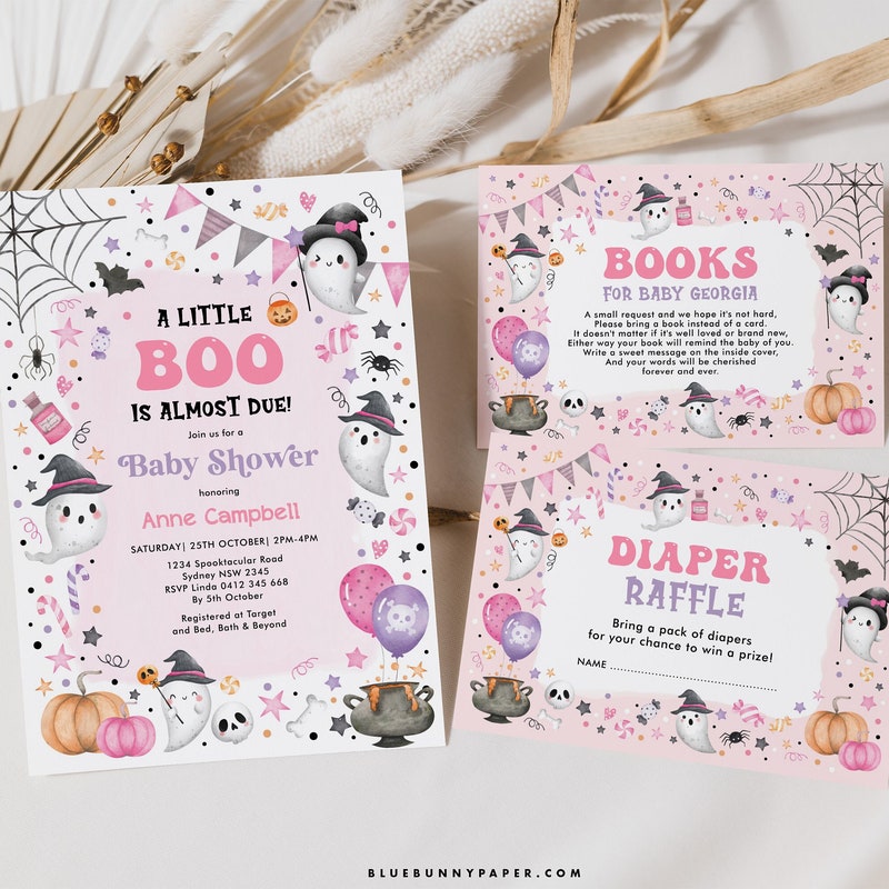 Halloween Baby Shower - Etsy