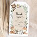 Boho Woodland Editable Favor Tag Template Forest Animals Baby Shower ...