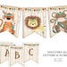 Tribal Jungle Animals Baby Shower Decoration. Safari 1st Birthday ...