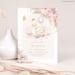 Editable Boho Swan Princess Birthday Invitation Template Blush Pink ...