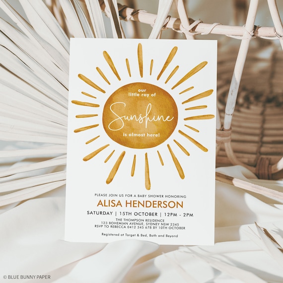 Here Comes The Sun Baby Shower Theme at Isabel Yazzie blog