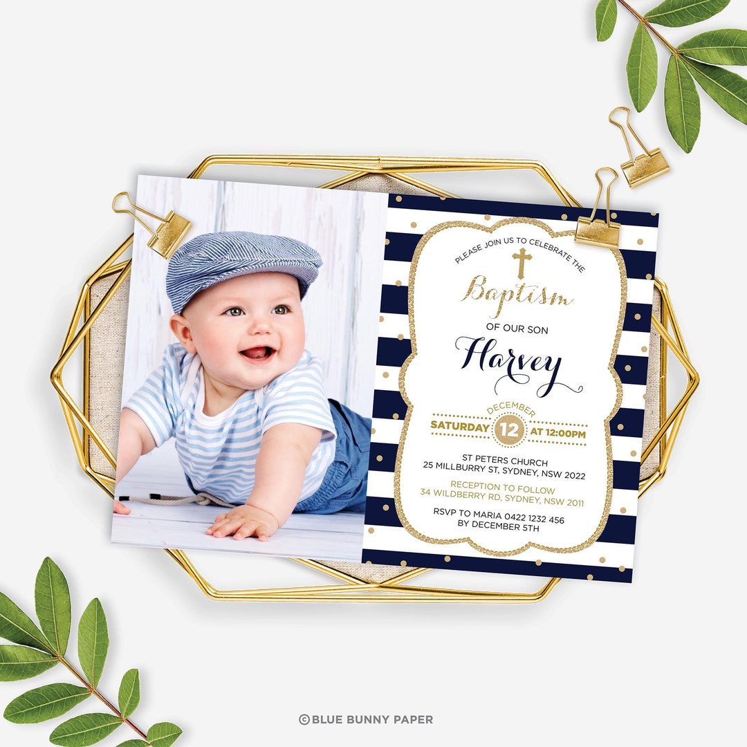 Sample invitation for christening store