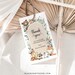 Boho Woodland Editable Favor Tag Template Forest Animals Baby Shower ...