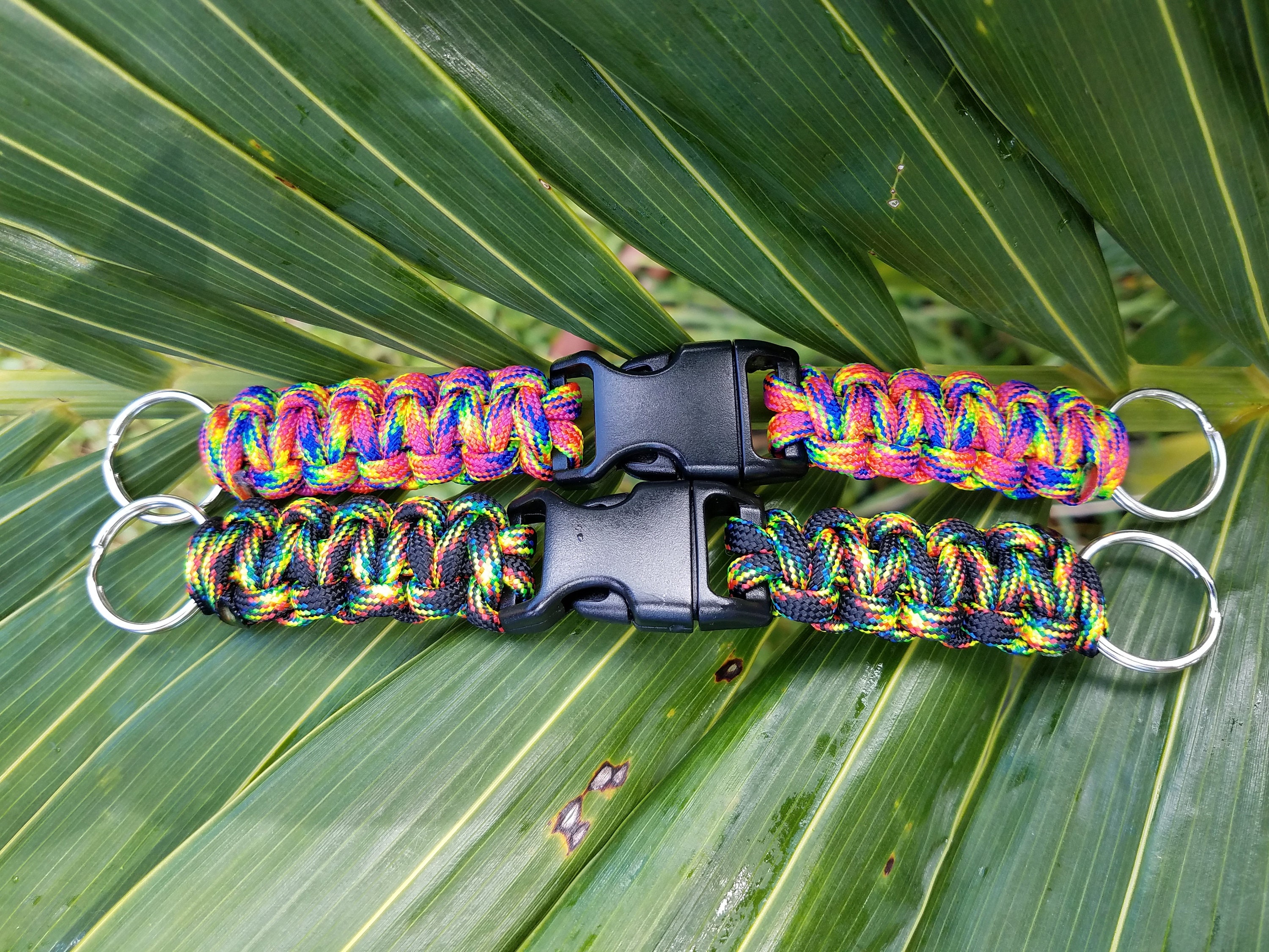 Paracord Valet Keychain Unique Paracord Keychain Custom | Etsy