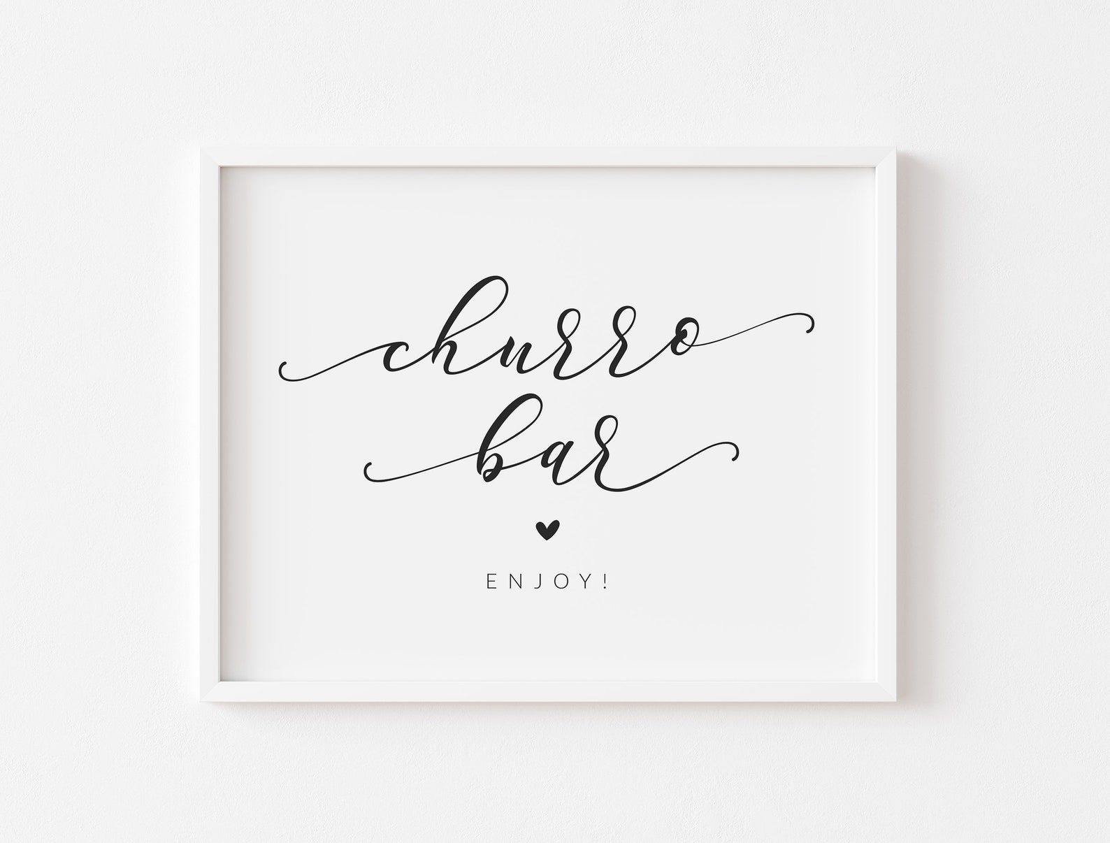 Churro Bar Sign Wedding Churro Favors Sign Churro Station - Etsy