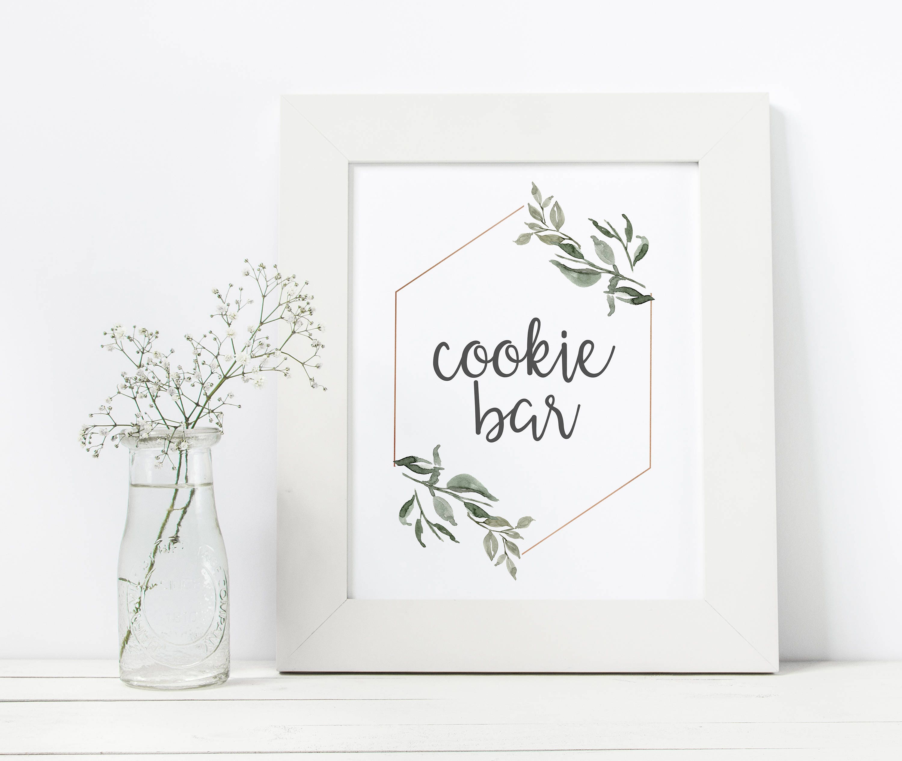 Cookie Bar Wedding Sign Cookie Buffet Sign Cookie Wedding | Etsy