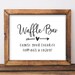 Waffle Bar Sign Waffle Bar Printable Bridal Shower Waffle Bar Bridal ...