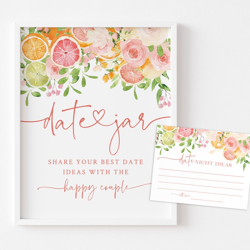 Date Jar Sign - Etsy