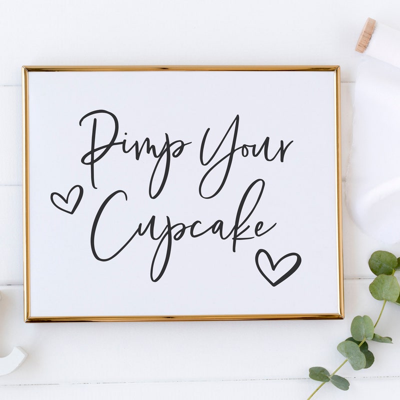 Cupcakes Sign - Etsy