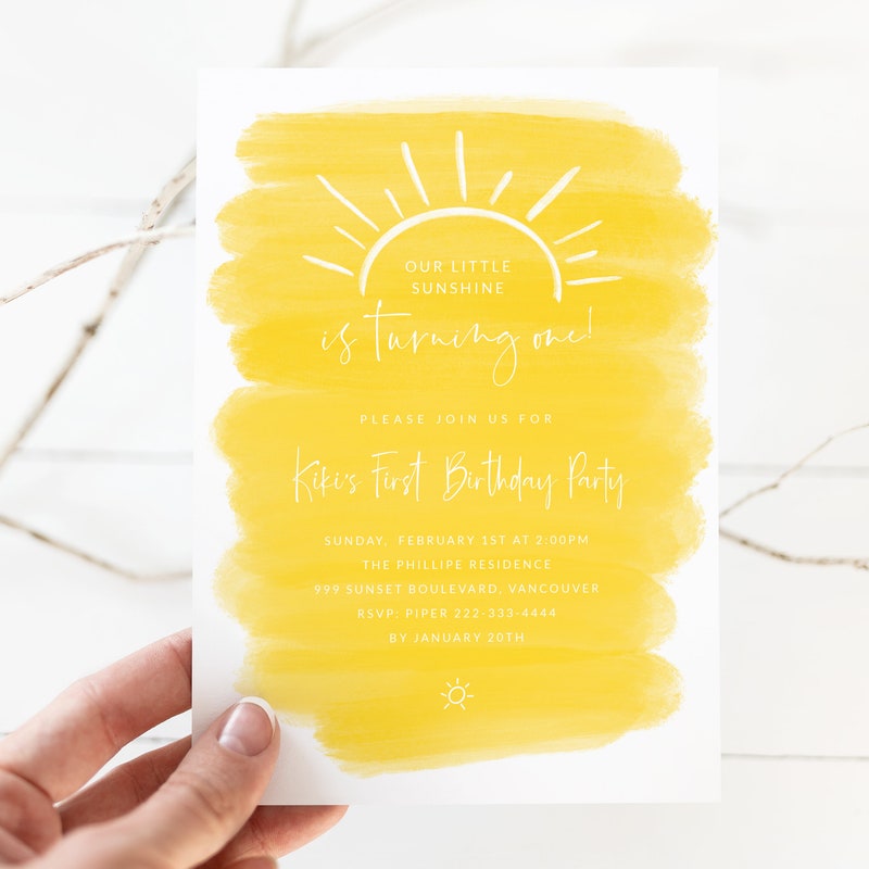 Yellow Birthday - Etsy