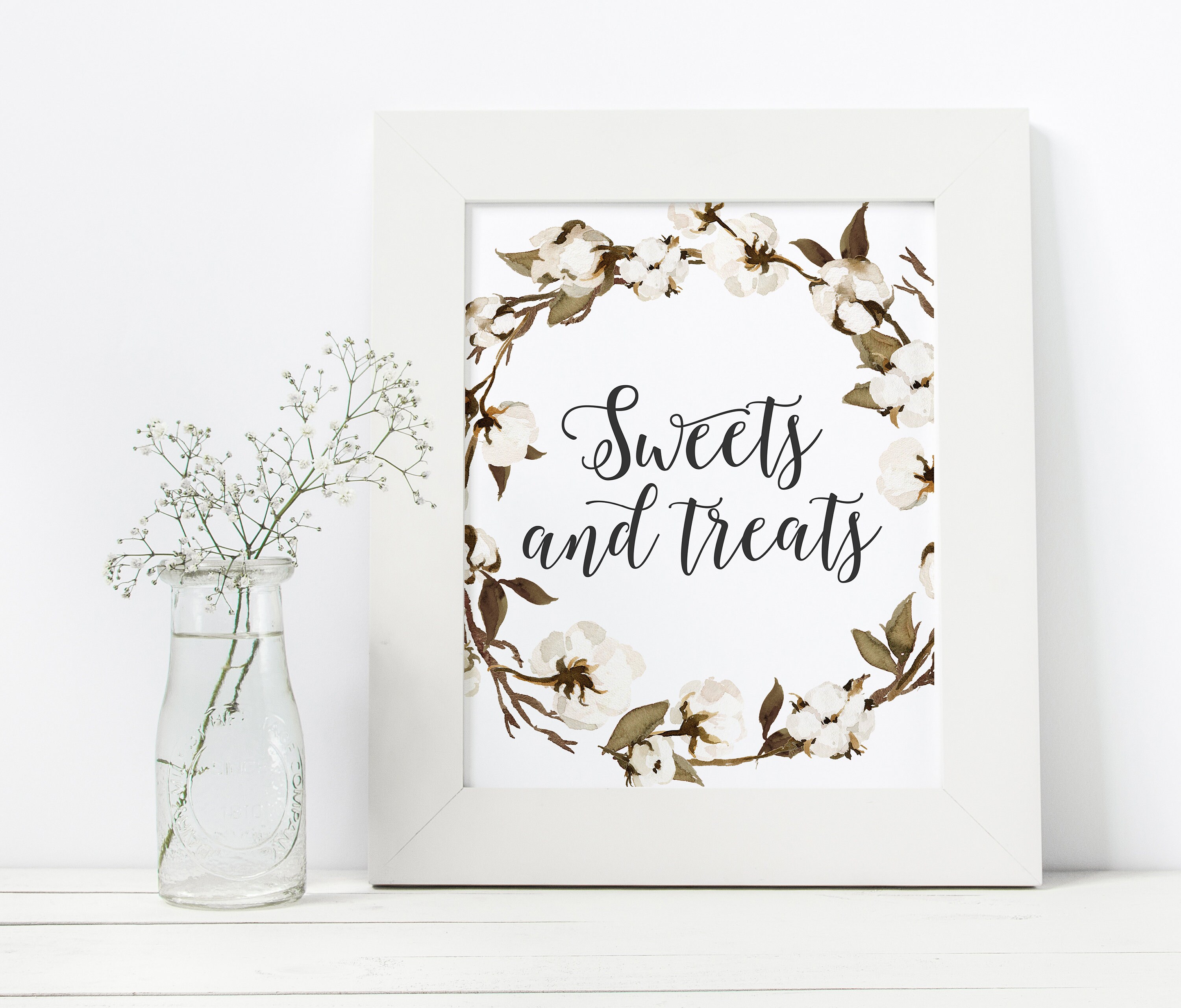 Sweets and Treats Sign Sweets Table Sign Fall Party Decor - Etsy