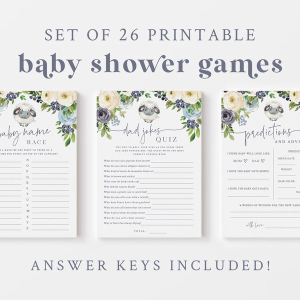 Lamb Baby Shower - Etsy