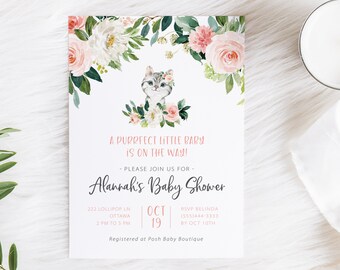 Cat Baby Shower | Etsy
