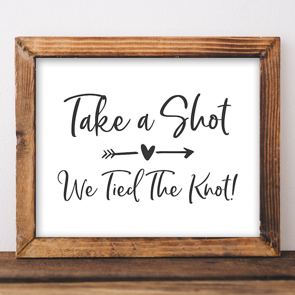 We Tied the Knot - Etsy