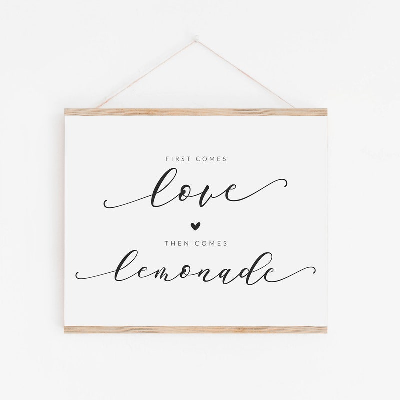 Lemonade Sign - Etsy