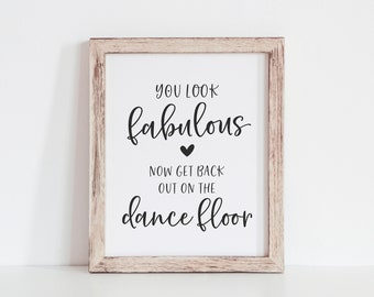 Wedding Dance Sign | Etsy
