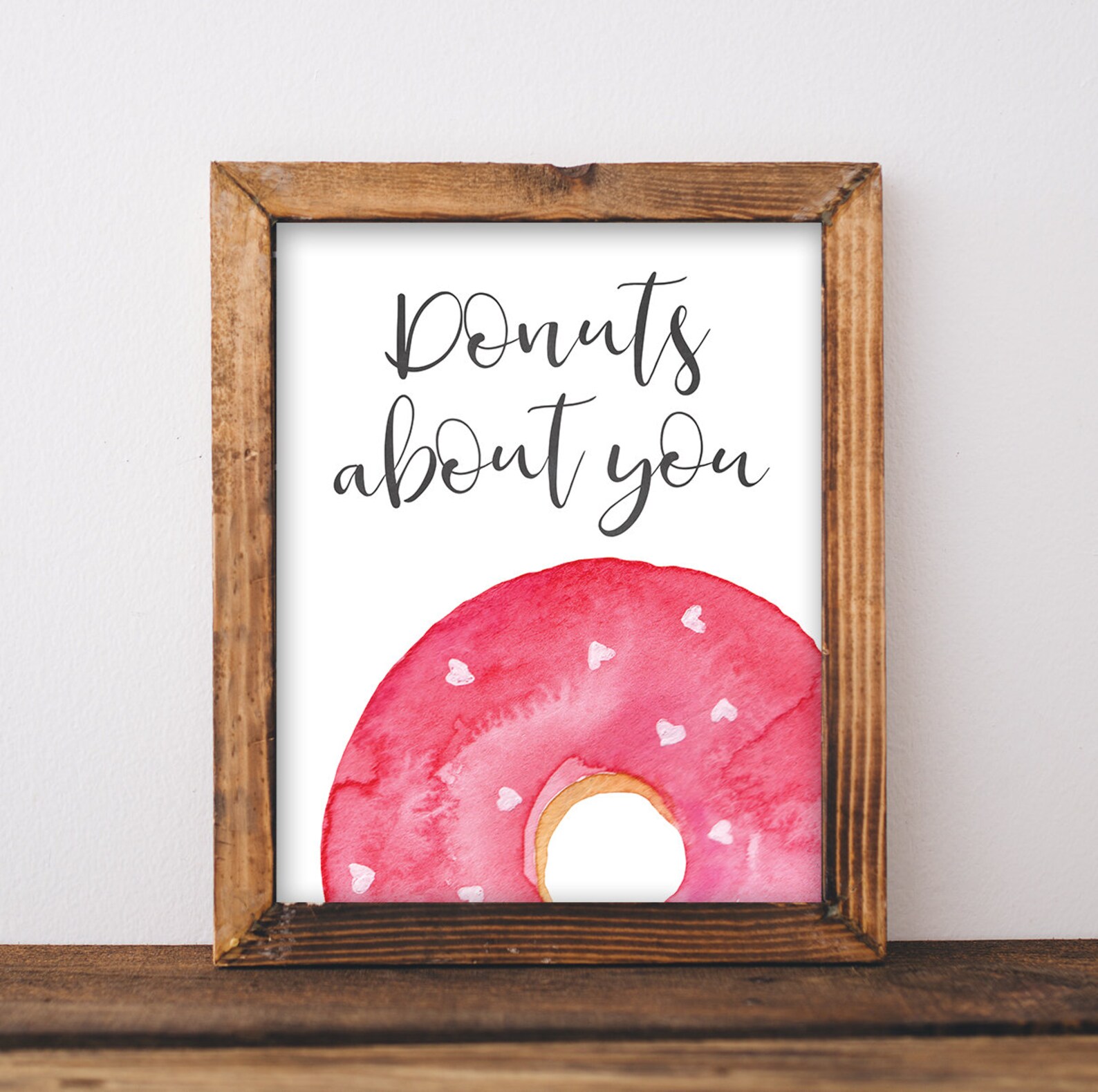 Donut Sign for Wedding Donuts About You Sign Donut Wedding | Etsy