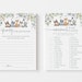Cat Themed Baby Shower Game Bundle - Set of 25 Printable Games ...