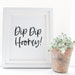Dip Dip Hooray Sign - Party Dip Bar Sign - Party Food Sign - Chips and ...